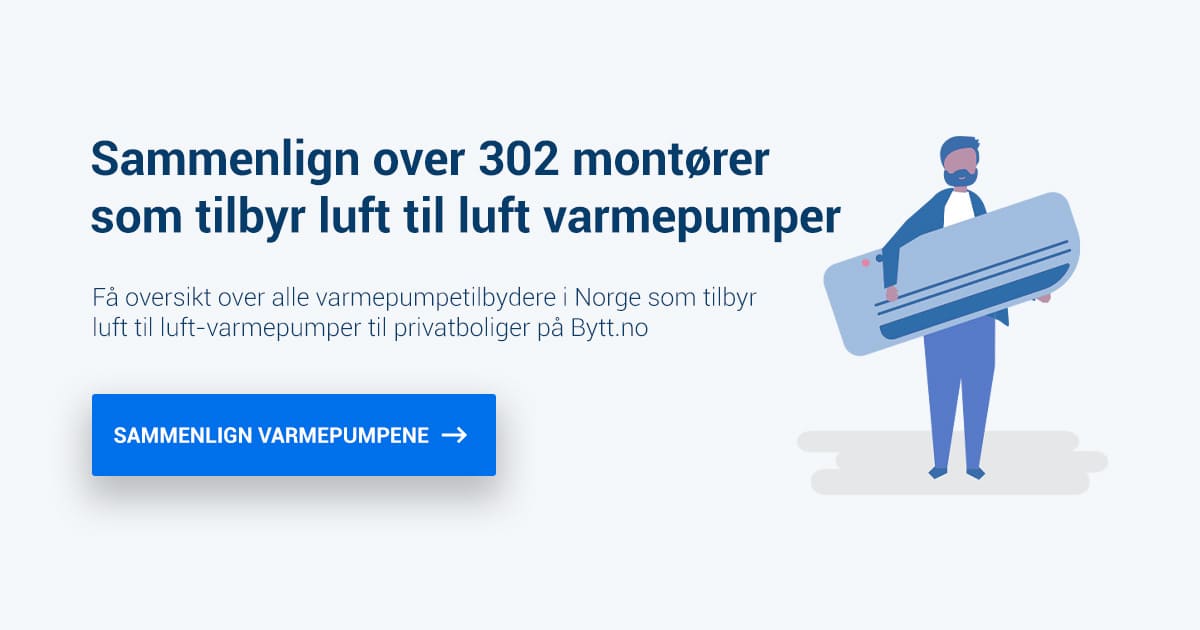 Luft til luft-varmepumper - Få tilbud fra flere